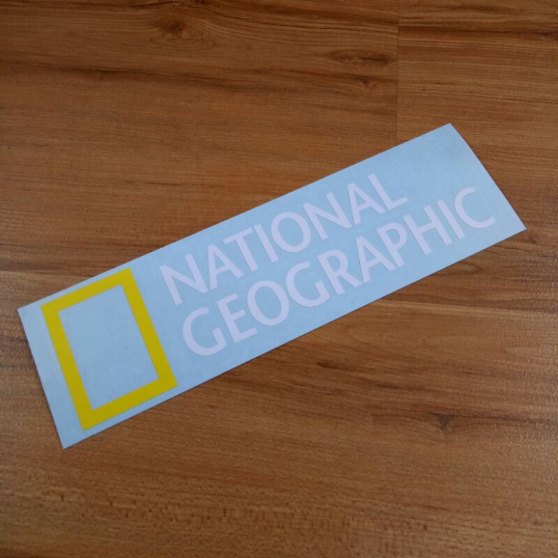 Off Road National Geographic logo die cut sticker | Shopee Philippines