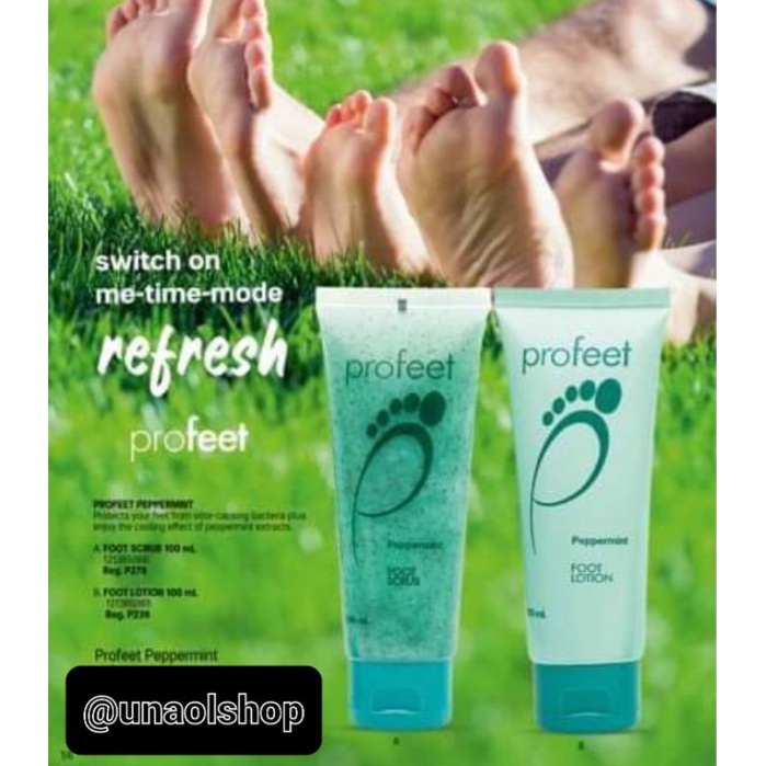 Tupperware PROFEET PEPPERMINT FOOT SCRUB or FOOT LOTION 100ML | Shopee ...