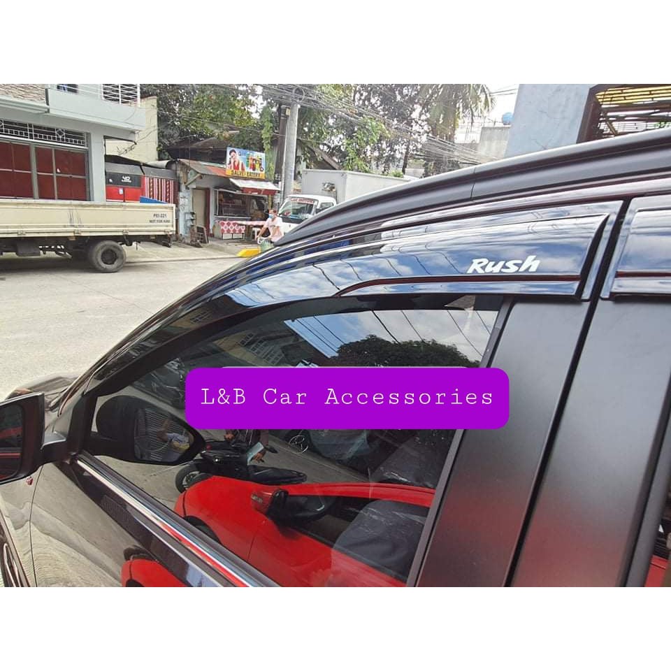 Rain Visor Injection Type Toyota Rush 2016-2025 | Shopee Philippines