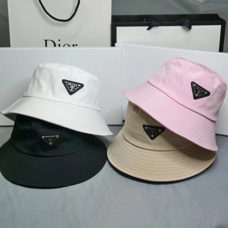 Bucket Hats Pra Fisherman Hat Triangle Satin Fabric Soft and Smooth ...