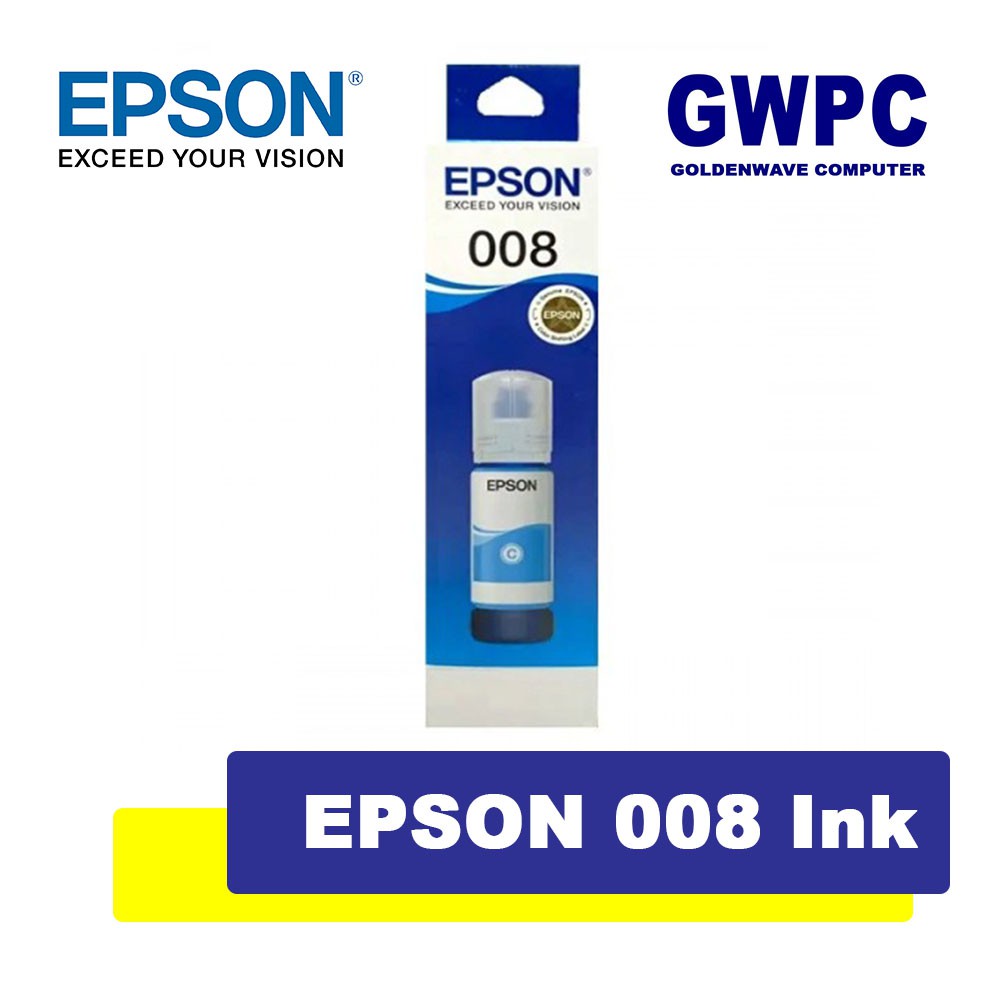 Epson 008 Genuine Pigment Ink | Shopee Philippines
