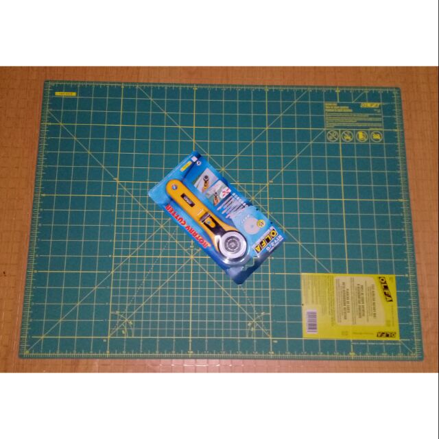 Olfa Mat + Olfa Rotary Cutter Combo | Shopee Philippines