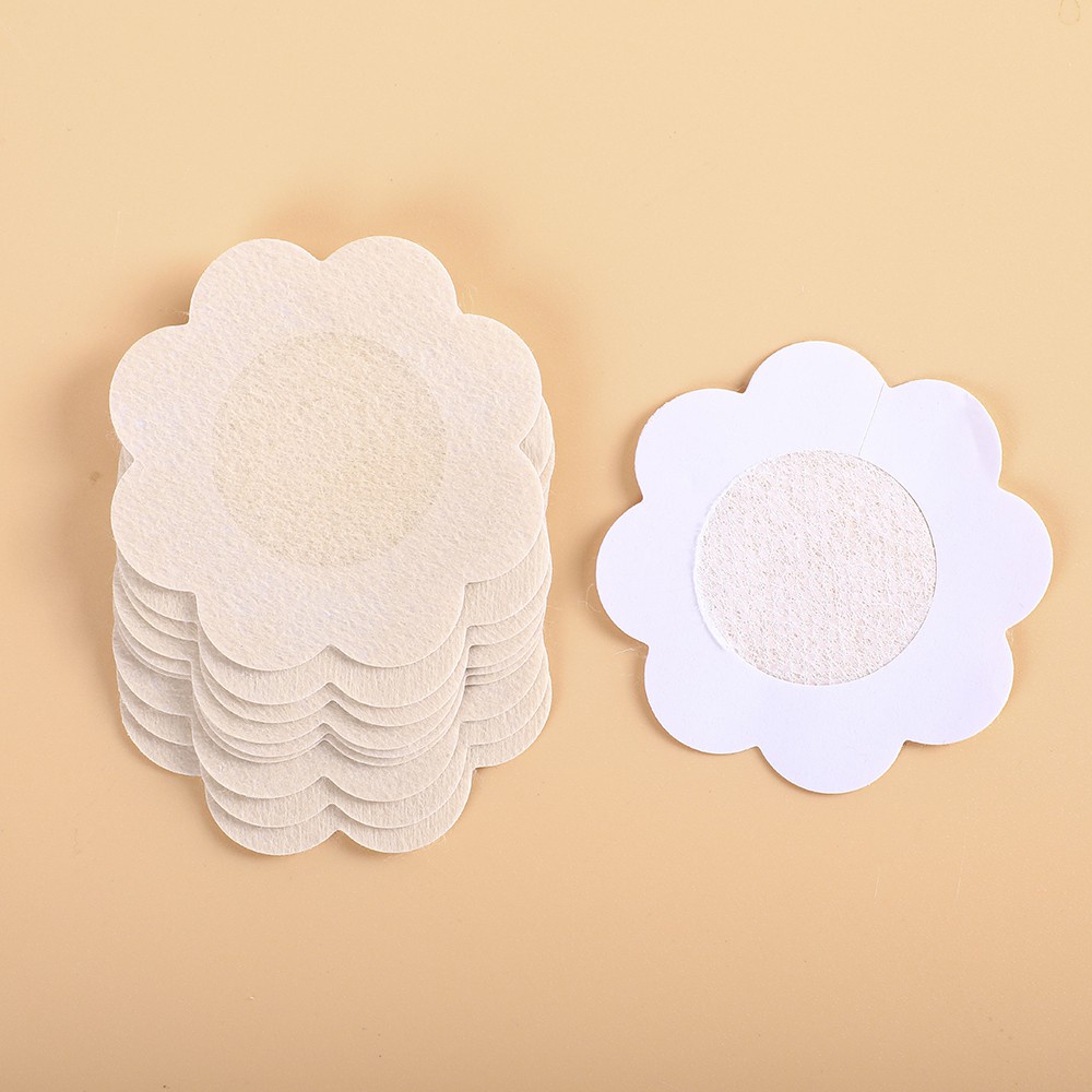 50pcs Women's Invisible Nipple Tape Disposable Bare Lifts Overlays Bra ...