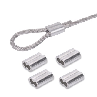 Aluminum crimping ring sleeve double tube sleeve 8-shaped aluminum ...