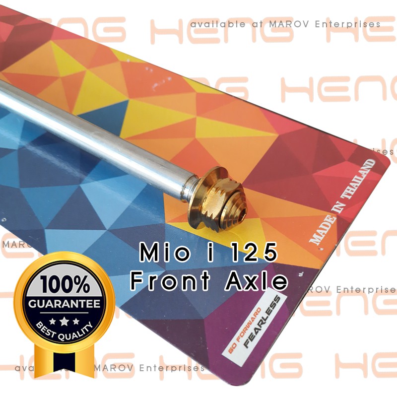 Front Axle for M3 Mio i 125 from Heng Screw Thailand | Shopee Philippines