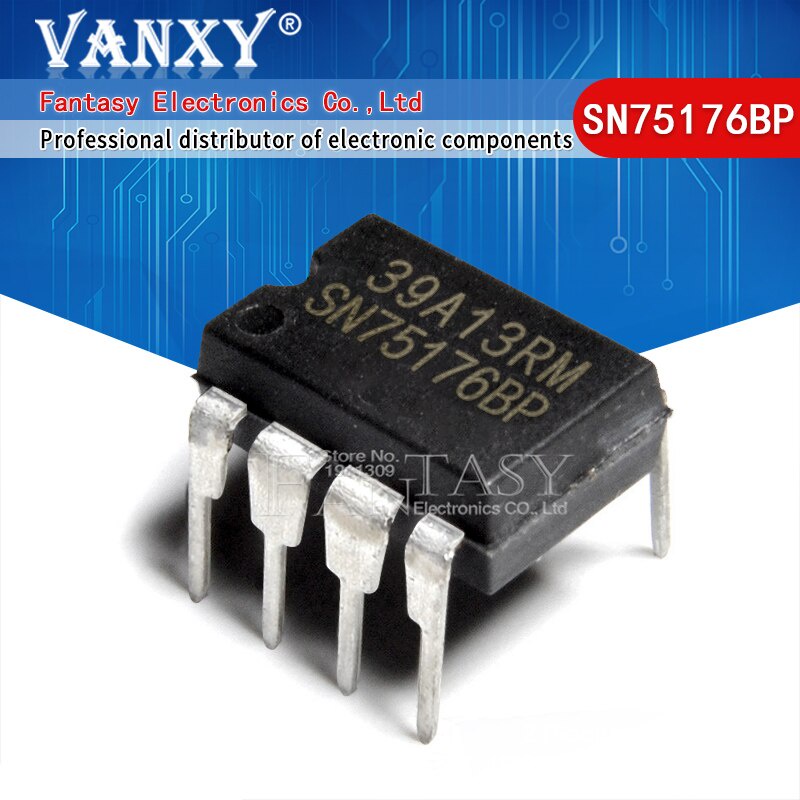 10PCS SN75176BP SN75176 DIP 75176 DIP-8 SN75176BDR SOP 75176B SOP-8 ...