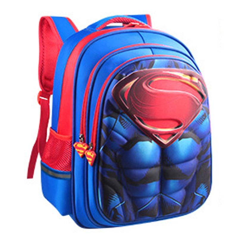 Spiderman batman Avengers Marvel elementary school cartoon school bag ...