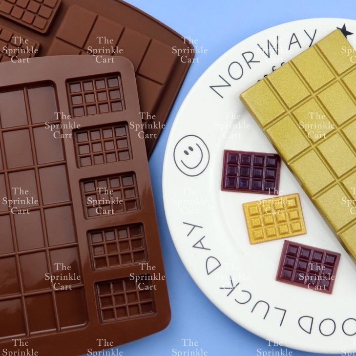 Chocolate Block BS Chocolate Bar Silicone Molder Mini Chocolate Block ...