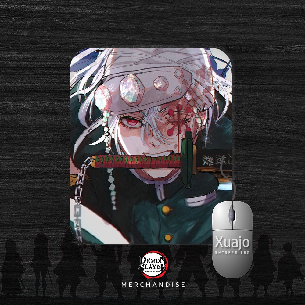 Demon Slayer Mouse Pad - Tengen Uzui - Sound Hashira - Kimetsu no Yaiba ...