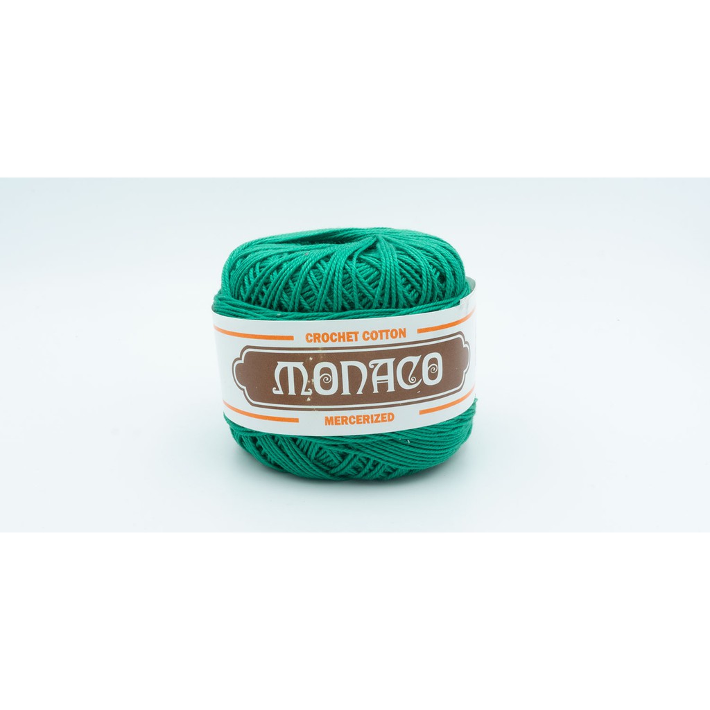 3 Ply Monaco Crochet Thread (Part 1 Shades of Green and Brown) | Shopee ...