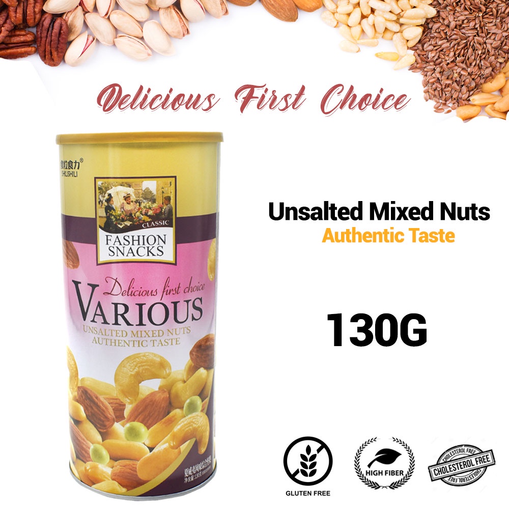 Glamour Fashion Snacks Delicious First Choice Unsalted Mixed Nuts ...