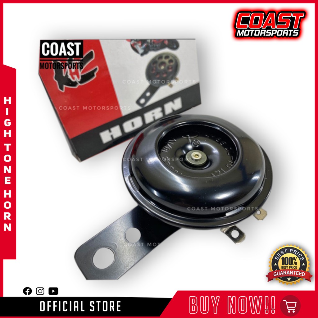 Motorcycle HIGH TONE HORN busina | Shopee Philippines