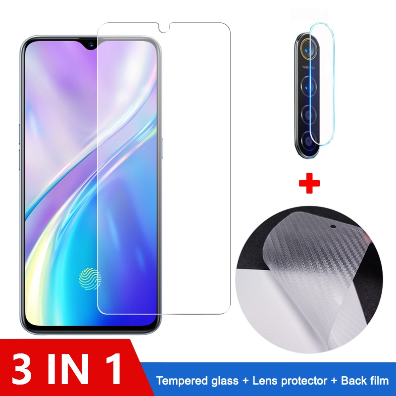Realme5 Pro XT Tempered Glass Realme X2 5 3 2 Pro X C1 C2 9H 2.5D ...