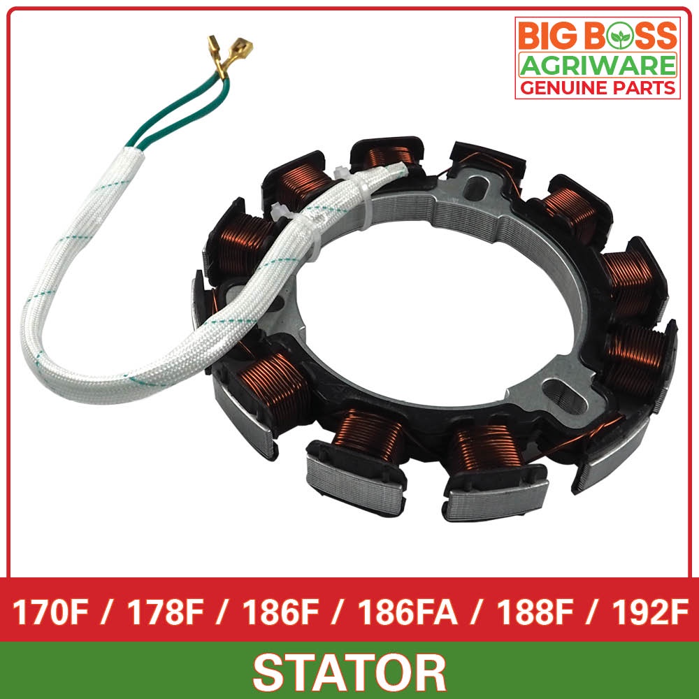 BBA Stator Assembly 186F, 186FA, 170F, 178F, 188F, 192F Aircooled ...