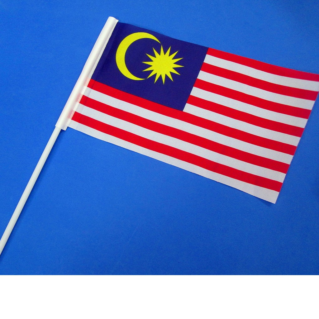 批发/Wholesales Merdeka Hand Flag Flag Bendera Bendera Tangan 6" X 12" 国旗 ...