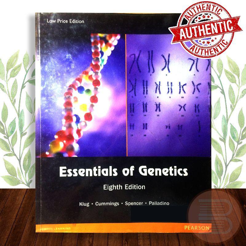 ESSENTIALS OF GENETICS (Eight Edition) - Klug | Cummings | Spencer ...