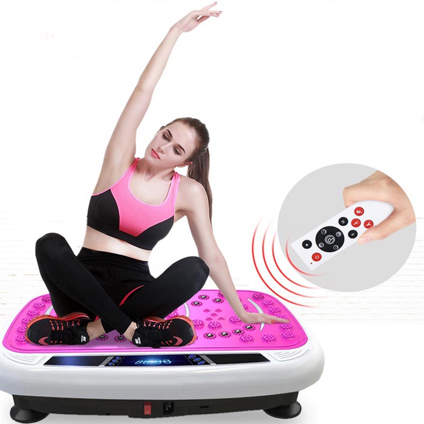 120Kg Exercise Fitness Slim Vibration Machine Trainer Plate Platform ...