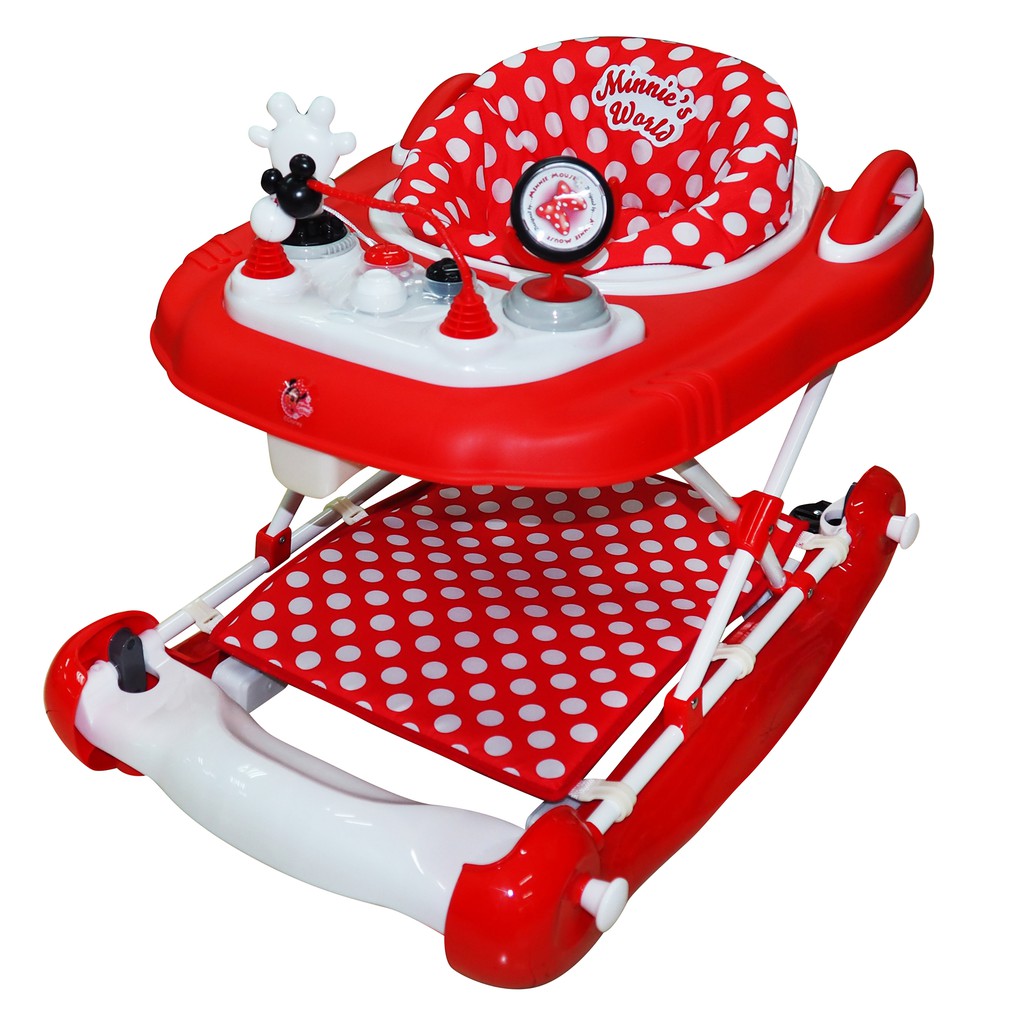 Disney Baby 3 in 1 Walker, Rocker ,Pusher - Minnie Mouse | Shopee ...
