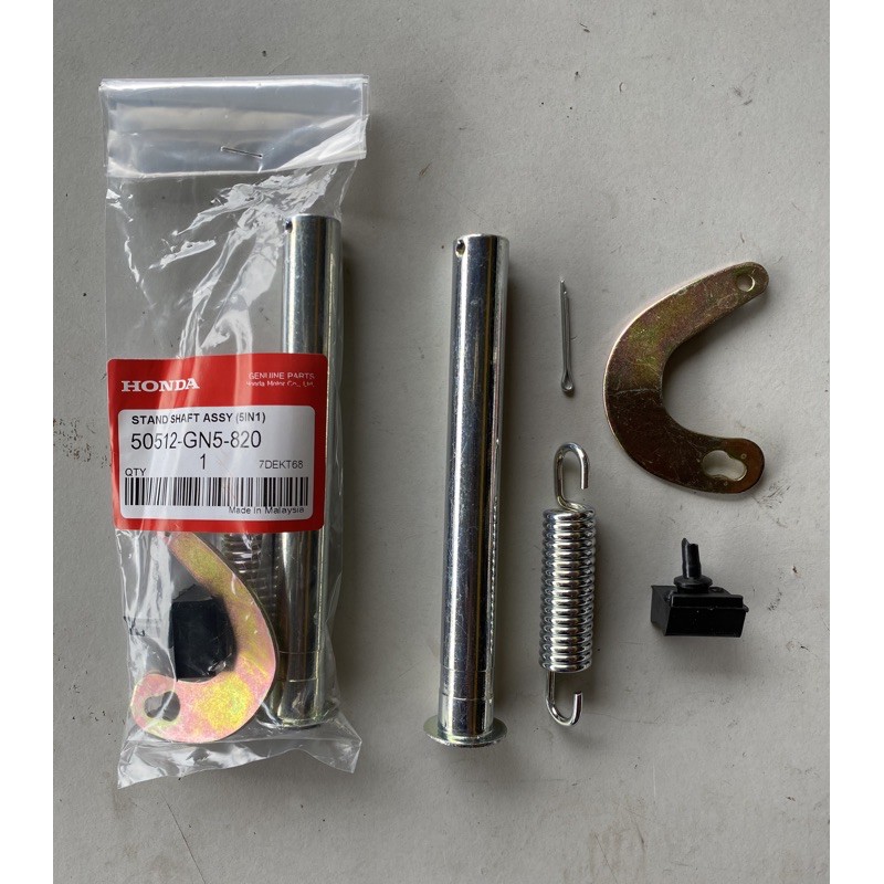 STAND SHAFT ASSY (5IN1) ORIGNAL EX5,EX5 DREAM MAIN STAND SHAFT SET ...