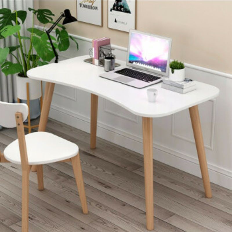 Elegant Small Computer Table 60cm Study Table White | Shopee Philippines