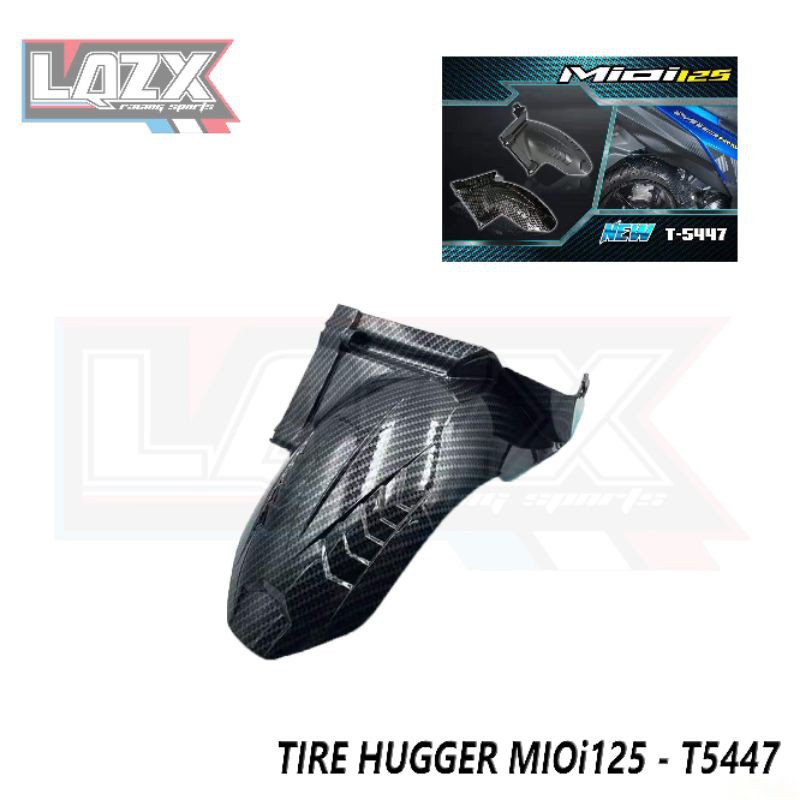 Tire Hugger - Mio i 125 (Black & Matte Black) | Shopee Philippines
