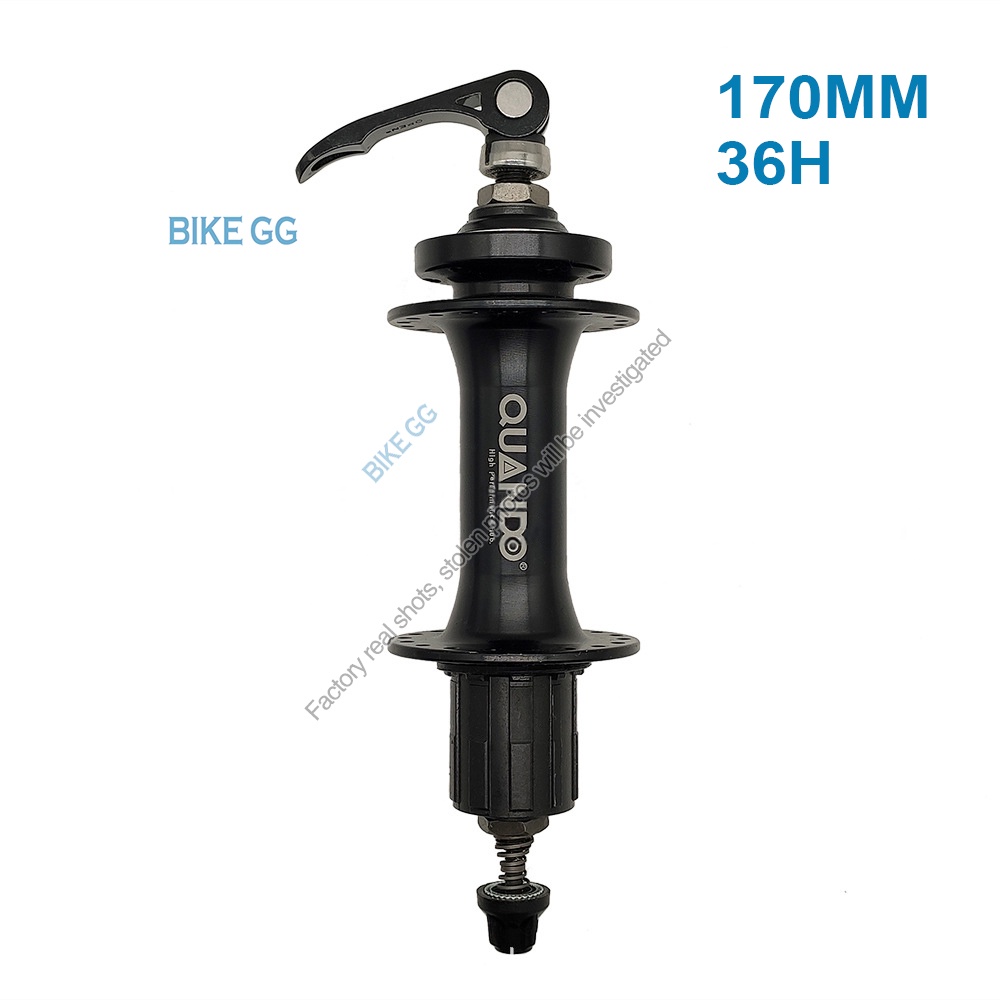 Original QUANDO Fat Bike cassette disc brake hub 36 holes beach / snow ...