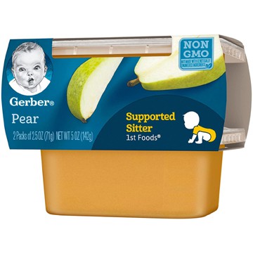 GERBER 1ST FOODS PEAR BABY FOOD, 2 – 2 OZ. TUBS #024 | Shopee Philippines