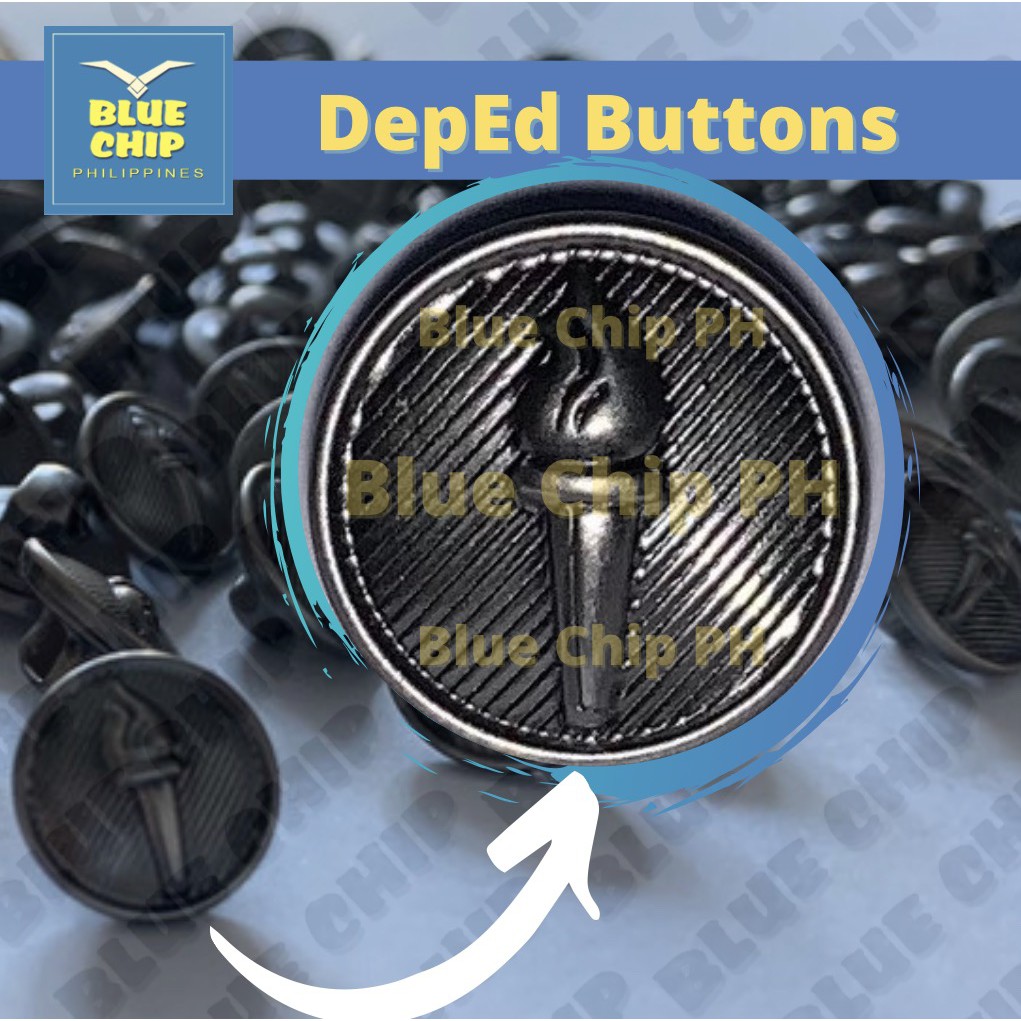 DepEd Buttons for Uniforms | Shopee Philippines