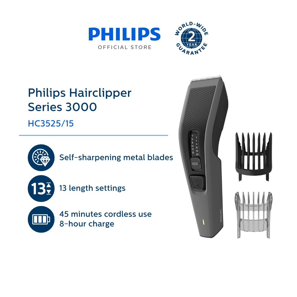 Philips Hairclipper Series 3000 with DuraPower Technology | Shopee ...