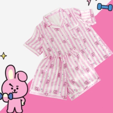 BT21 Sleepwear BTS Sleepwear chimmy/cooky/koya/mang/rj/shooky/tata ...