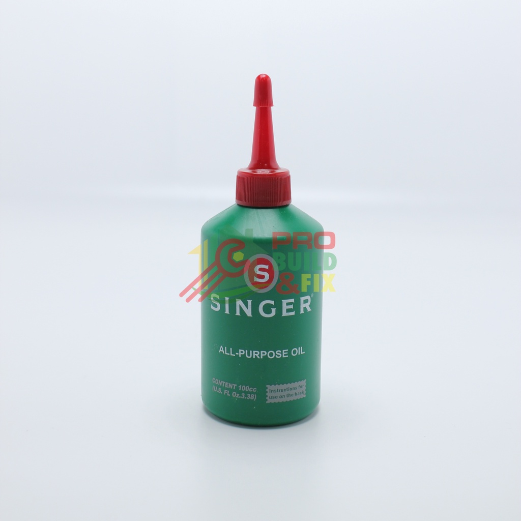 Singer All Purpose Oil 100cc (ORIGINAL) Sewing Machine Oil Bike Oil ...