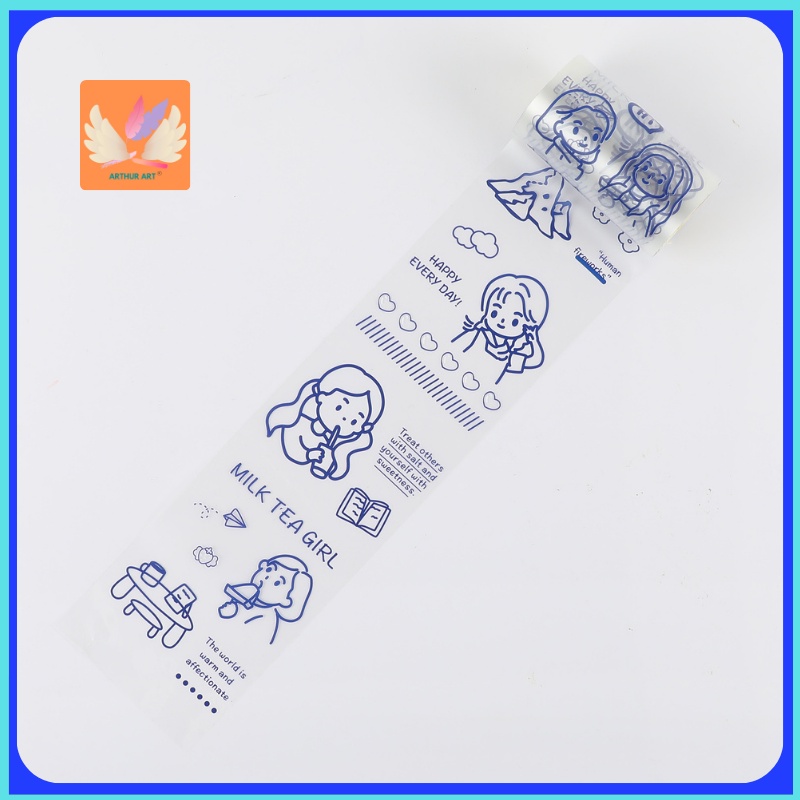 ARThur Small universe sticker creative tape hand account decoration ...