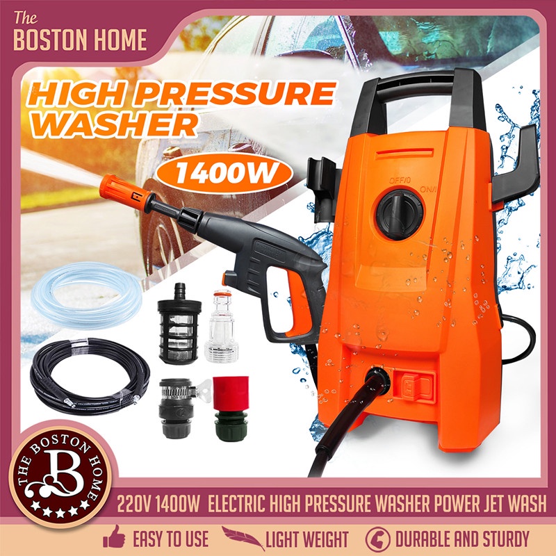 Boston Home Multi-Purpose High Pressure Washer Portable Car Washer With ...