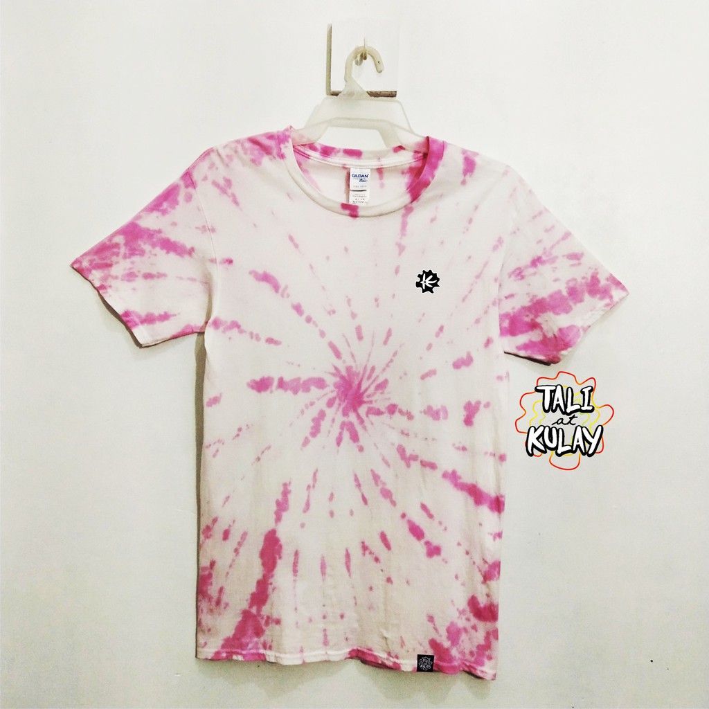Tali at Kulay Pink Pastel Tie dye (with free logo sticker) | Shopee ...
