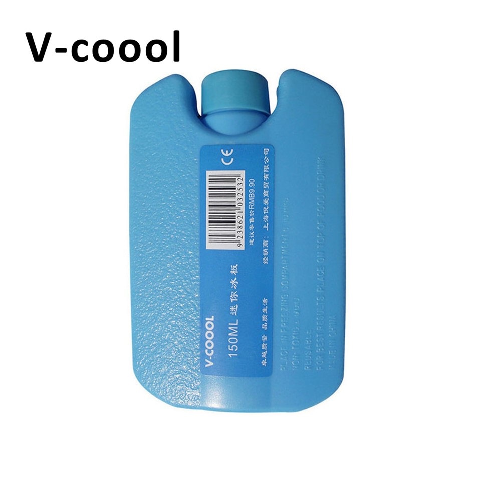 1 PC Vcoool 150ml Reusable Ice Brick Mini Ice Block Gel Filled V-coool ...
