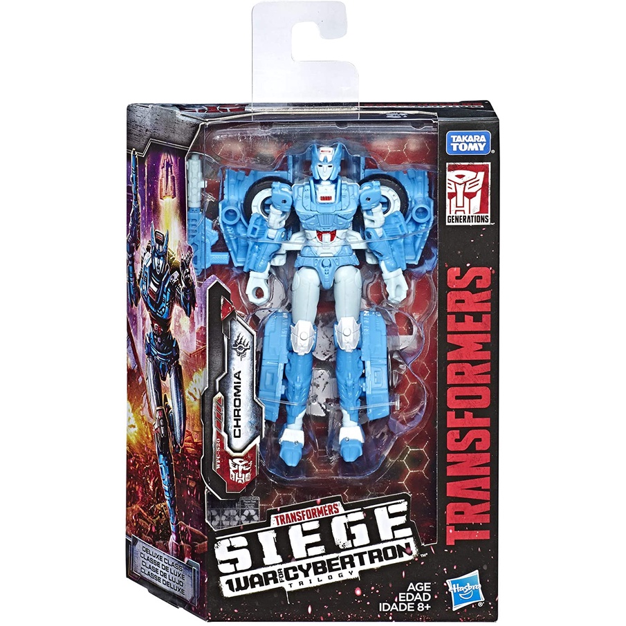 Transformers WFC Siege Chromia Deluxe Class | Shopee Philippines