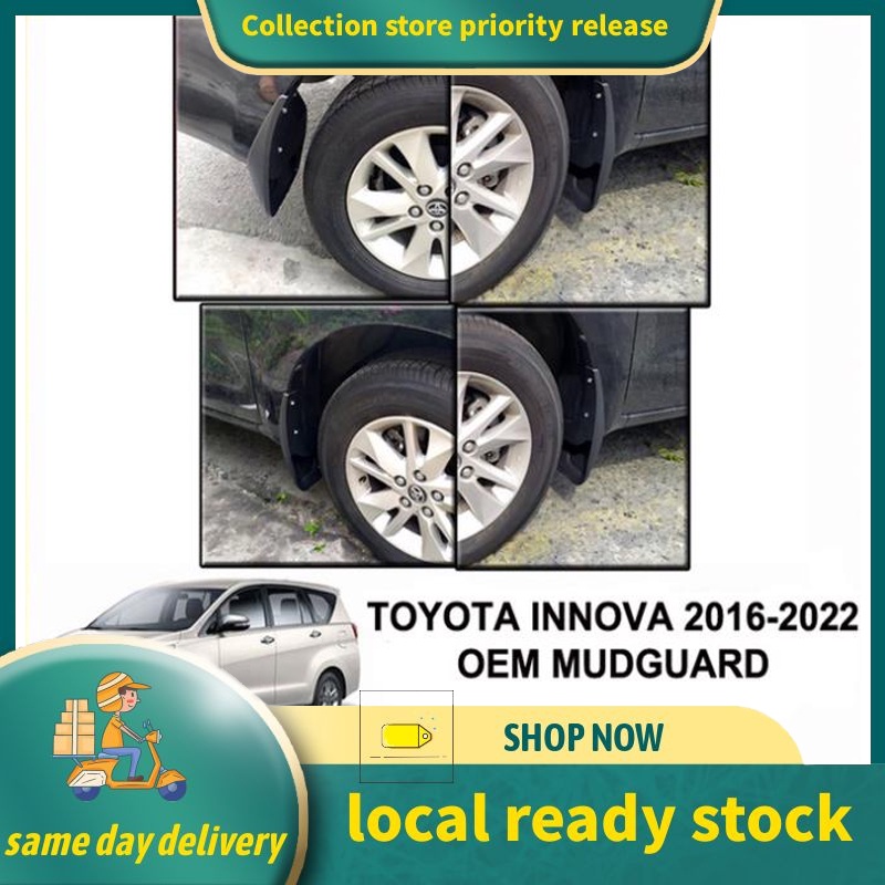 Toyota Innova Mudguard (2016-2021) Mud Guards Mud Flaps Mudguard ...