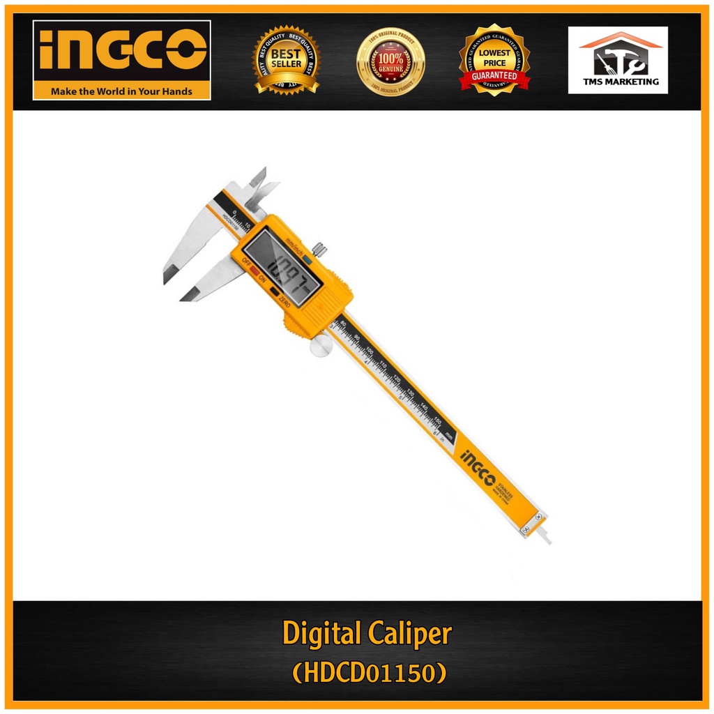 Ingco Digital Caliper (HDCD01150) | Shopee Philippines