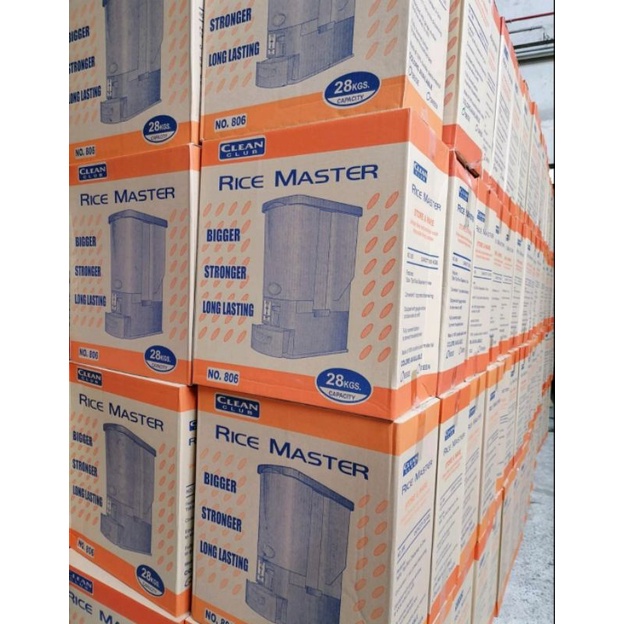 RICE MASTER TUB dispenser 28kg clean club rice storage | Shopee Philippines