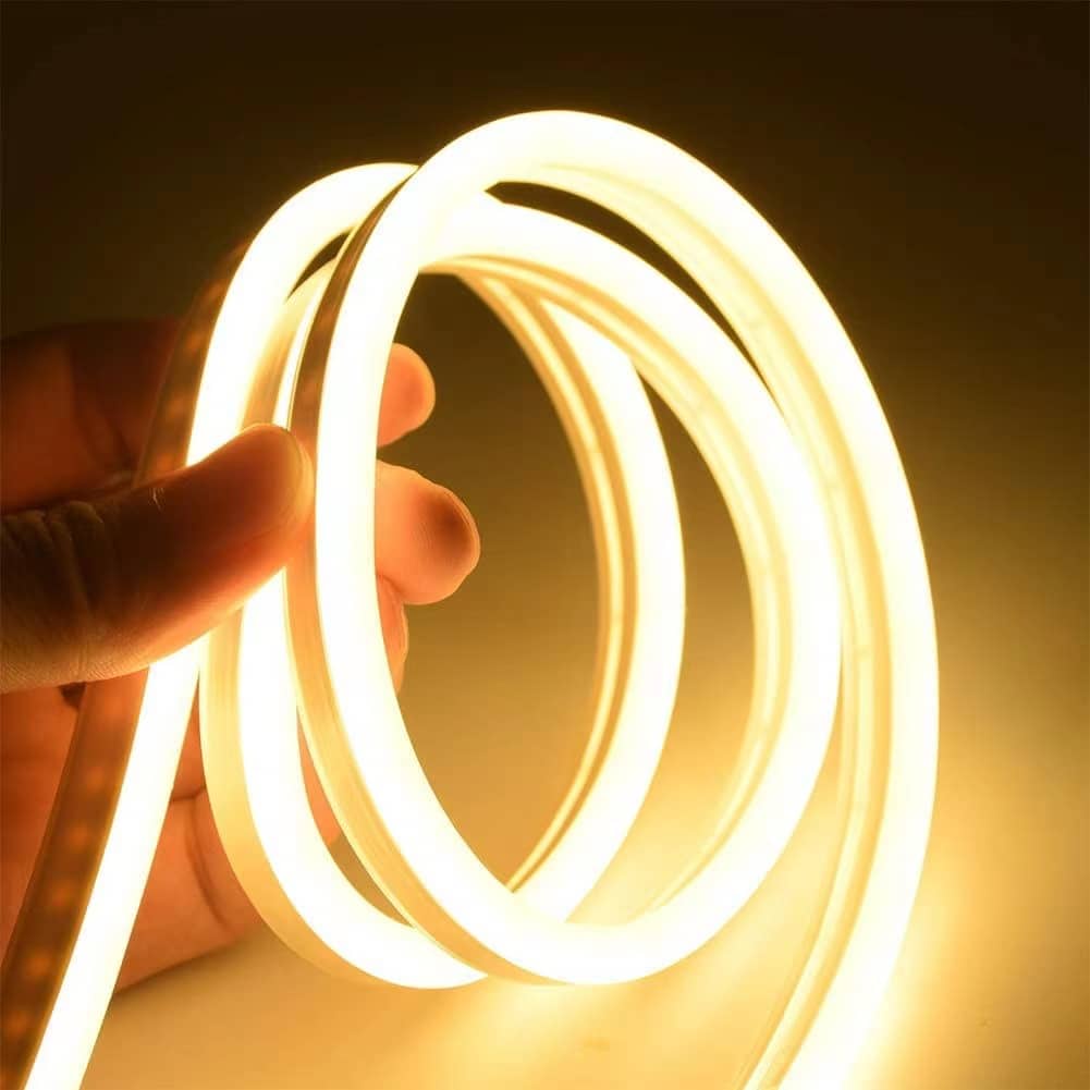 ♈☽Led Neon Lights Strip Waterproof 5M 2835 120 Led/M Flexible 220V ...