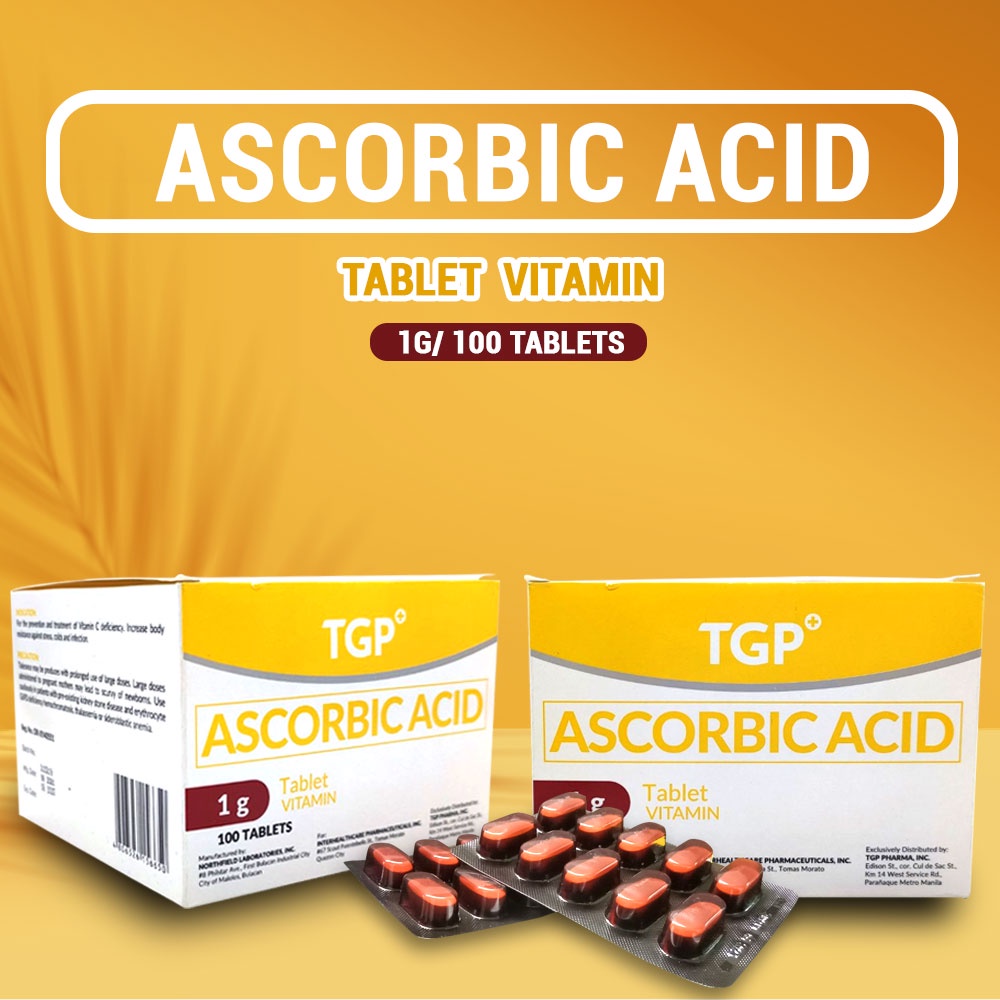21stAvenue Ascorbic Acid Tablet 1000mg 100 Tablets | Shopee Philippines