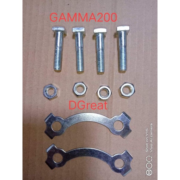 rusi gamma200 sprocket fitting bolt set | Shopee Philippines