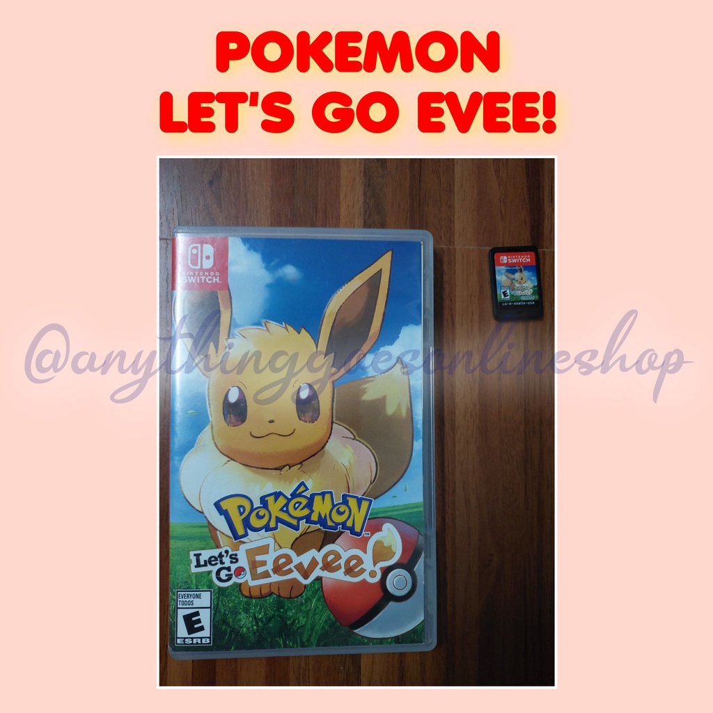 Pokemon Let's Go Evee! - Nintendo Switch Game | Shopee Philippines