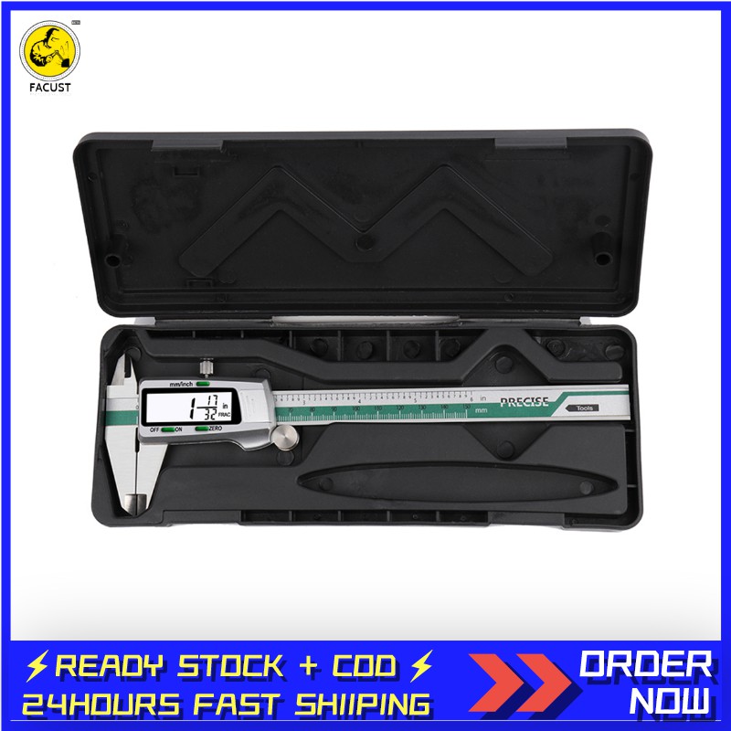 【COD】Stainless Steel High Accuracy Electronic LCD Digital Display Slide ...