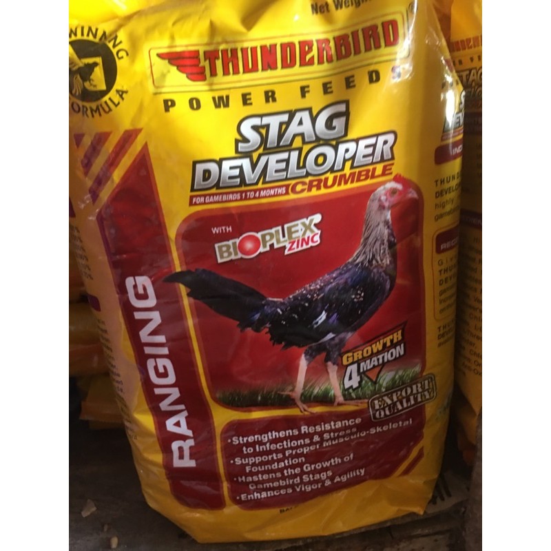 THUNDERBIRD STAG DEVELOPER 4+ &crumble (1kilogram) | Shopee Philippines