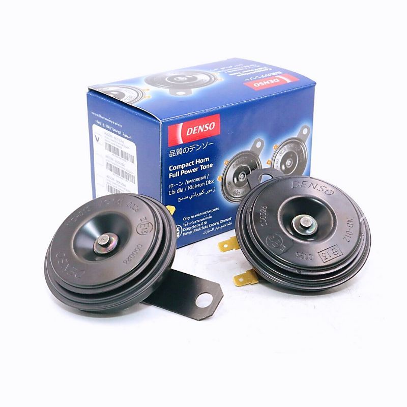 Denso Original Compact Horn Full Power Tone Small for All Motorcycle ...