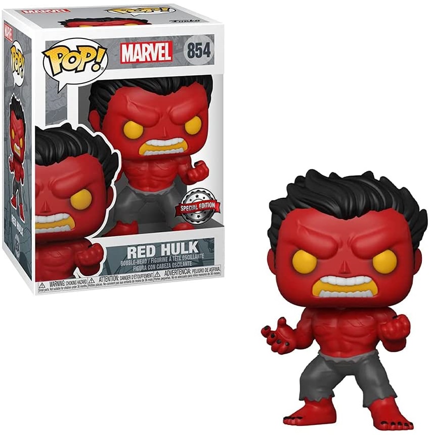 Funko POP! Marvel - Hulk - Red Hulk Exclusive 854 | Shopee Philippines