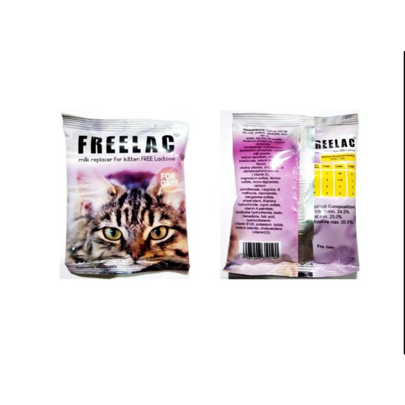 Freelac KITTEN Milk 35 Grams (SACHET) | Shopee Philippines