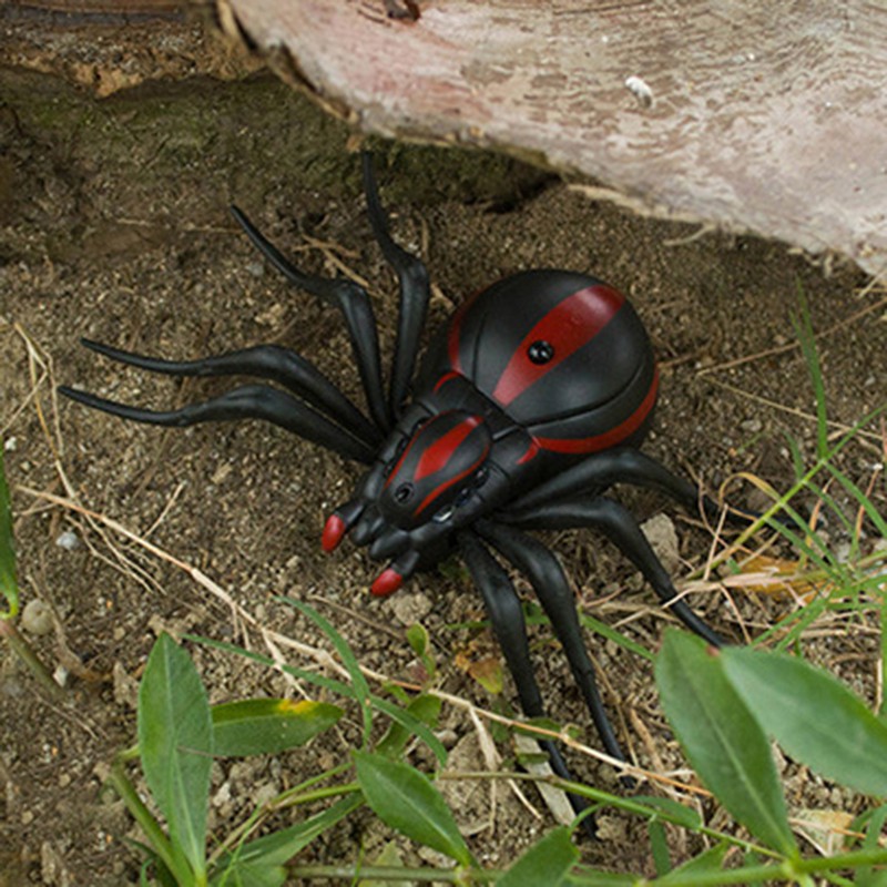 Infrared Remote Control Spider Animal Toy Prank Insects Joke Scary ...