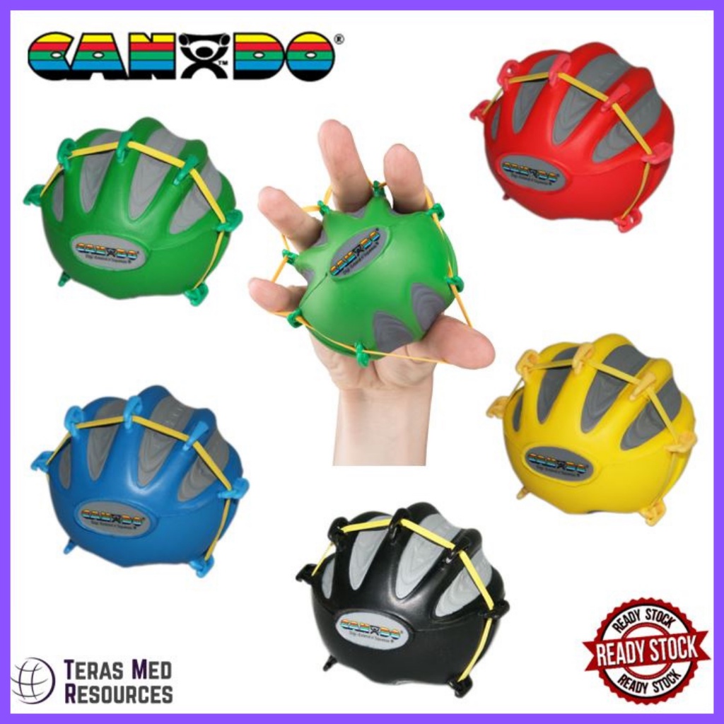 CanDo DIGI-EXTEND N' SQUEEZE THERAPY SQUEEZE FOAM HAND STRENGTH ...